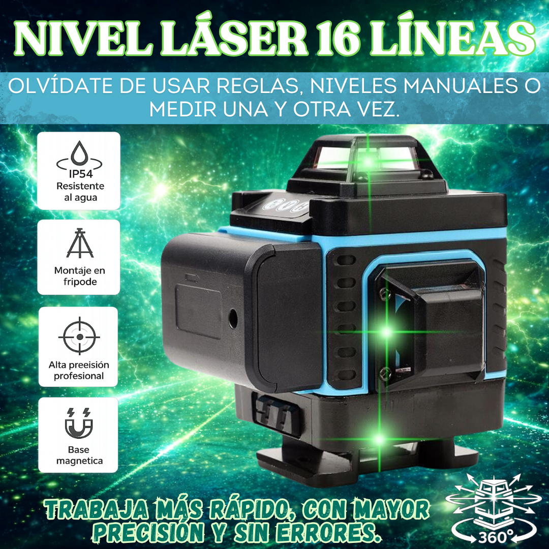 VERSÁTIL NIVEL LÁSER 16 LÍNEAS – Tienda 2